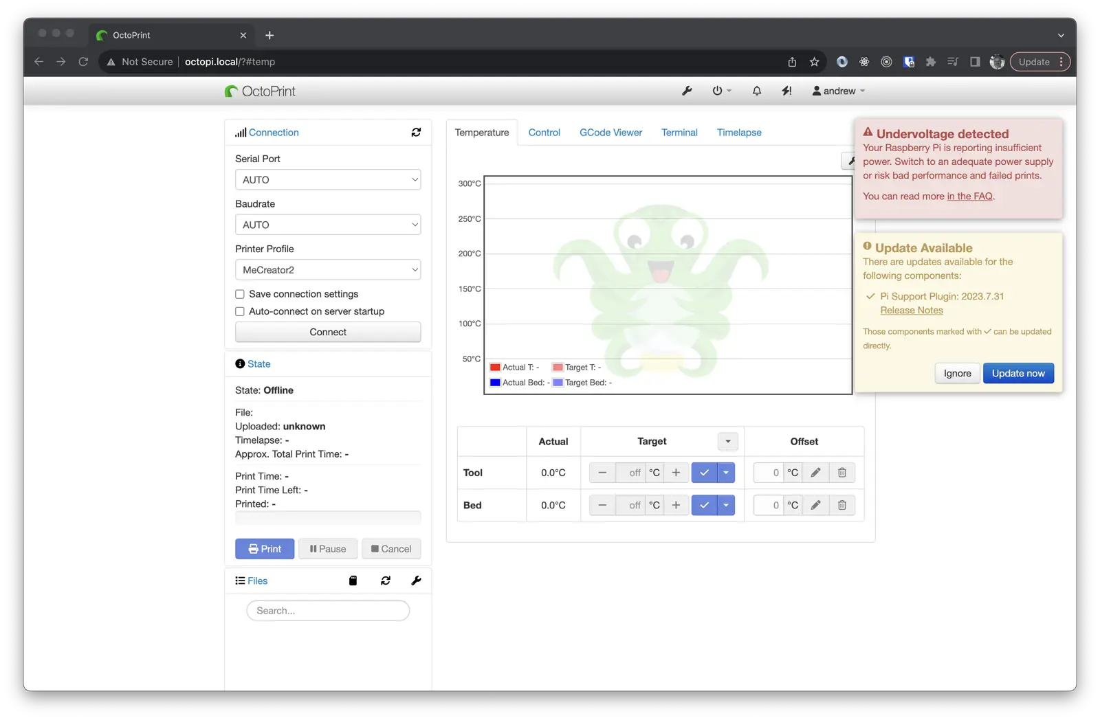 Setup Octopi On Raspberry Pi Andrewmolyuk